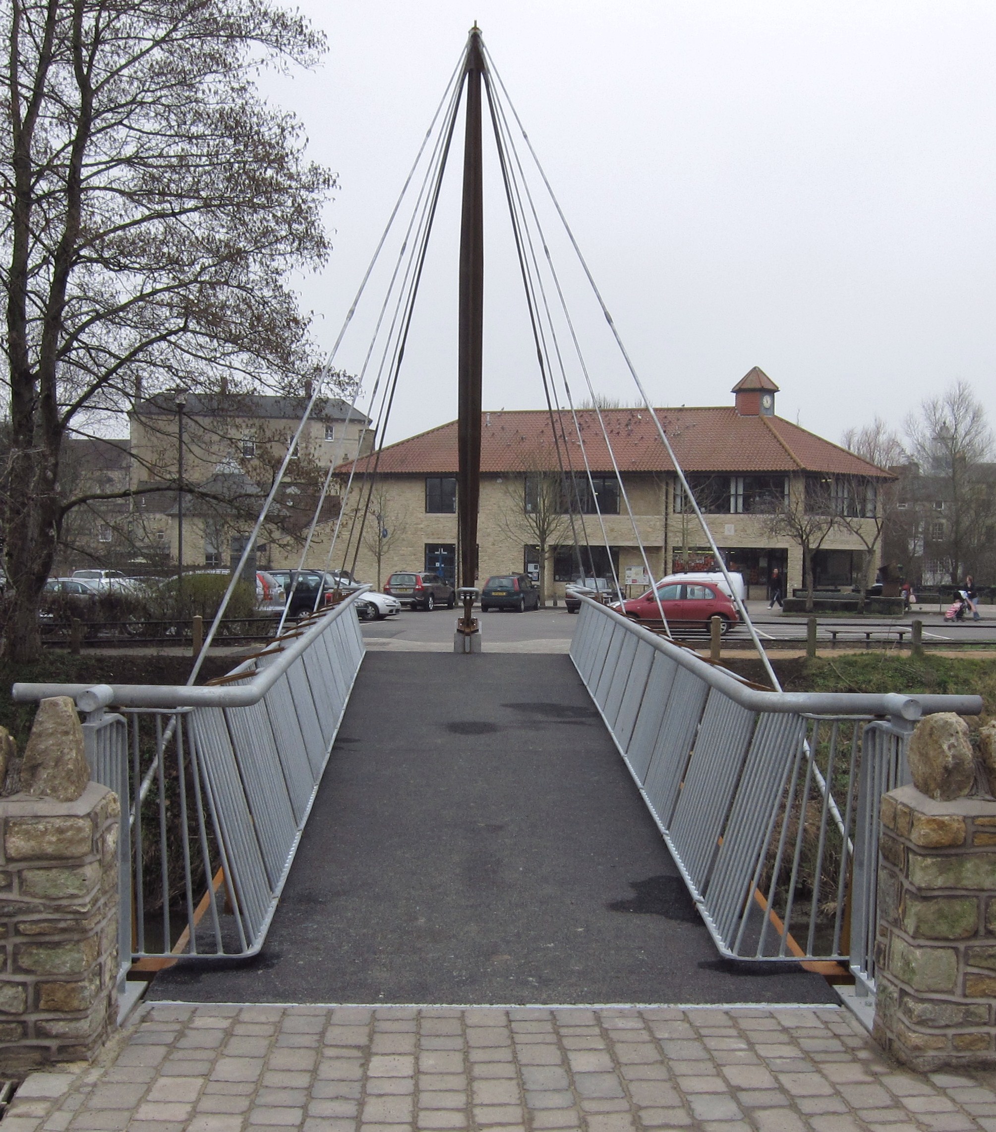 Jenson Button Memorial Bridge - Corten A - Westbury Park Engineering
